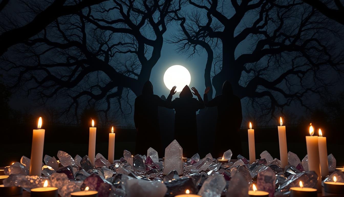 How to Cleanse & Charge Crystals During a Full Moon
